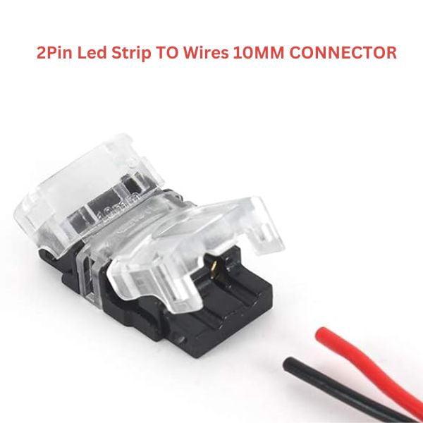 BKZY-1304 - LED STRIP SNAPON 2P STRIP-WIRES 10MM CONNECTOR FOR IP65 ...