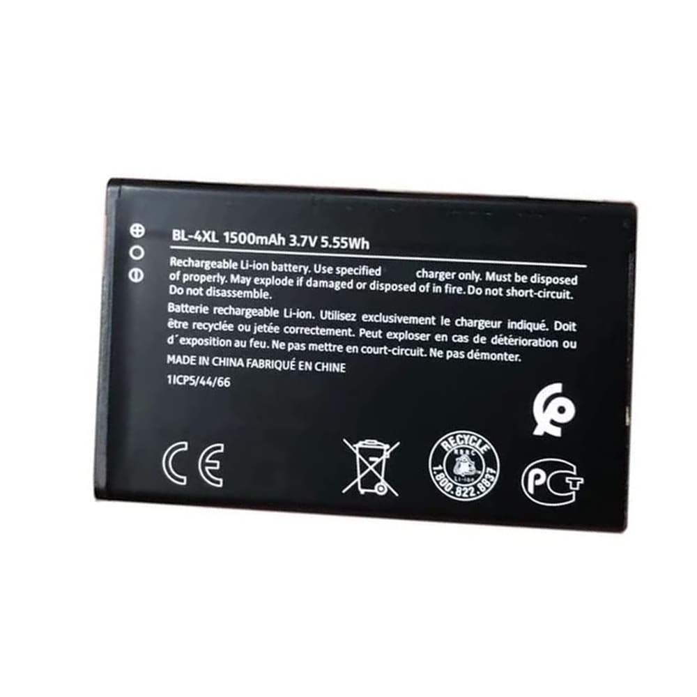 BL-4XL Replacement 3.7V 1500mAh BL-4XL BL4XL Phone Battery for 6300 4G/8000 TA-1324 BL-4XL 1ICP5 ...