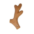BL Hollow Natural Wood Plastic Dog Chew Toy Bone Shape Teeth Cleaning ...