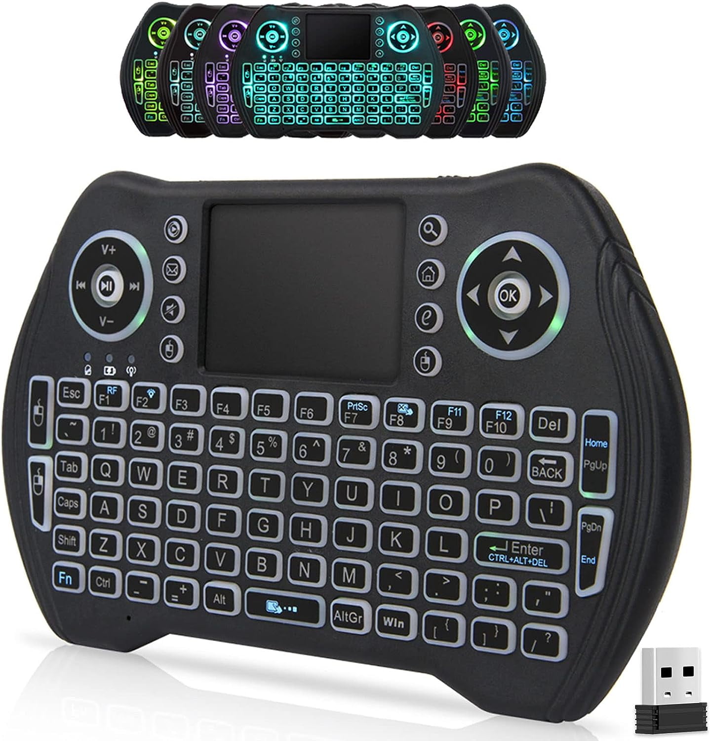 BL Mini Wireless Keyboard Remote Control with Touchpad Mouse Combo ...