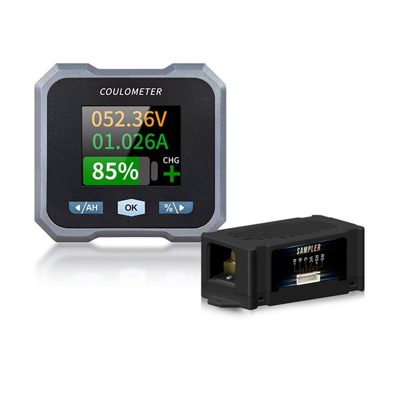 BL110F Coulometer Battery Meter DC10-100V 0-100A Waterproof Battery ...