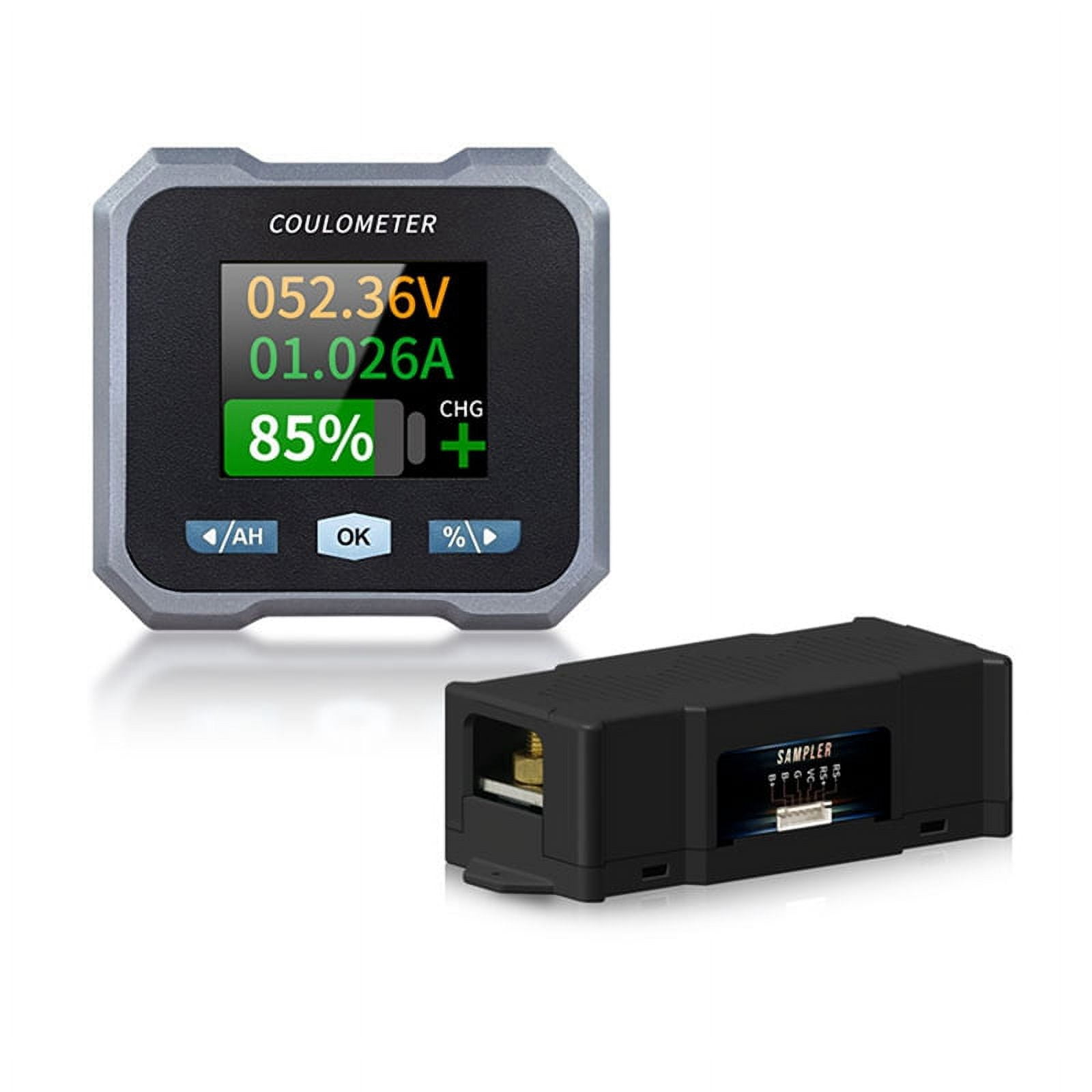 BL140F Coulometer Power Meter DC10-100V 0-400A Waterproof Battery Meter ...