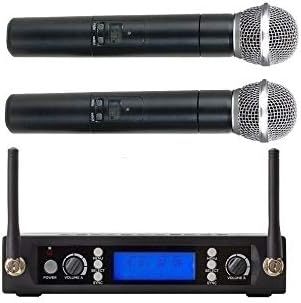 BL3200 uhf Wireless Microphone Professional Dual Handheld Church Audio ...