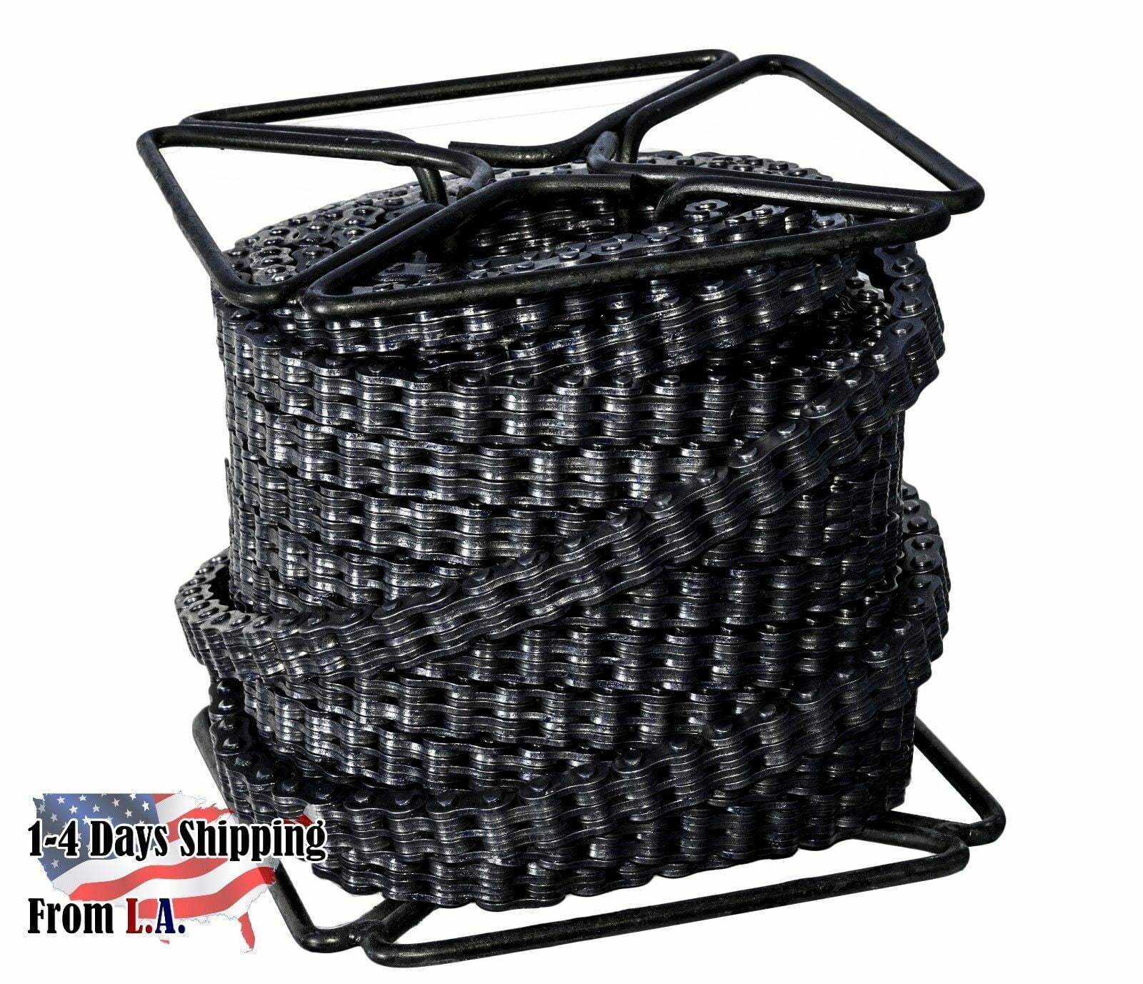BL444 Leaf Chain 100 Feet For Forklift Masts,Hoisting with 10 ...