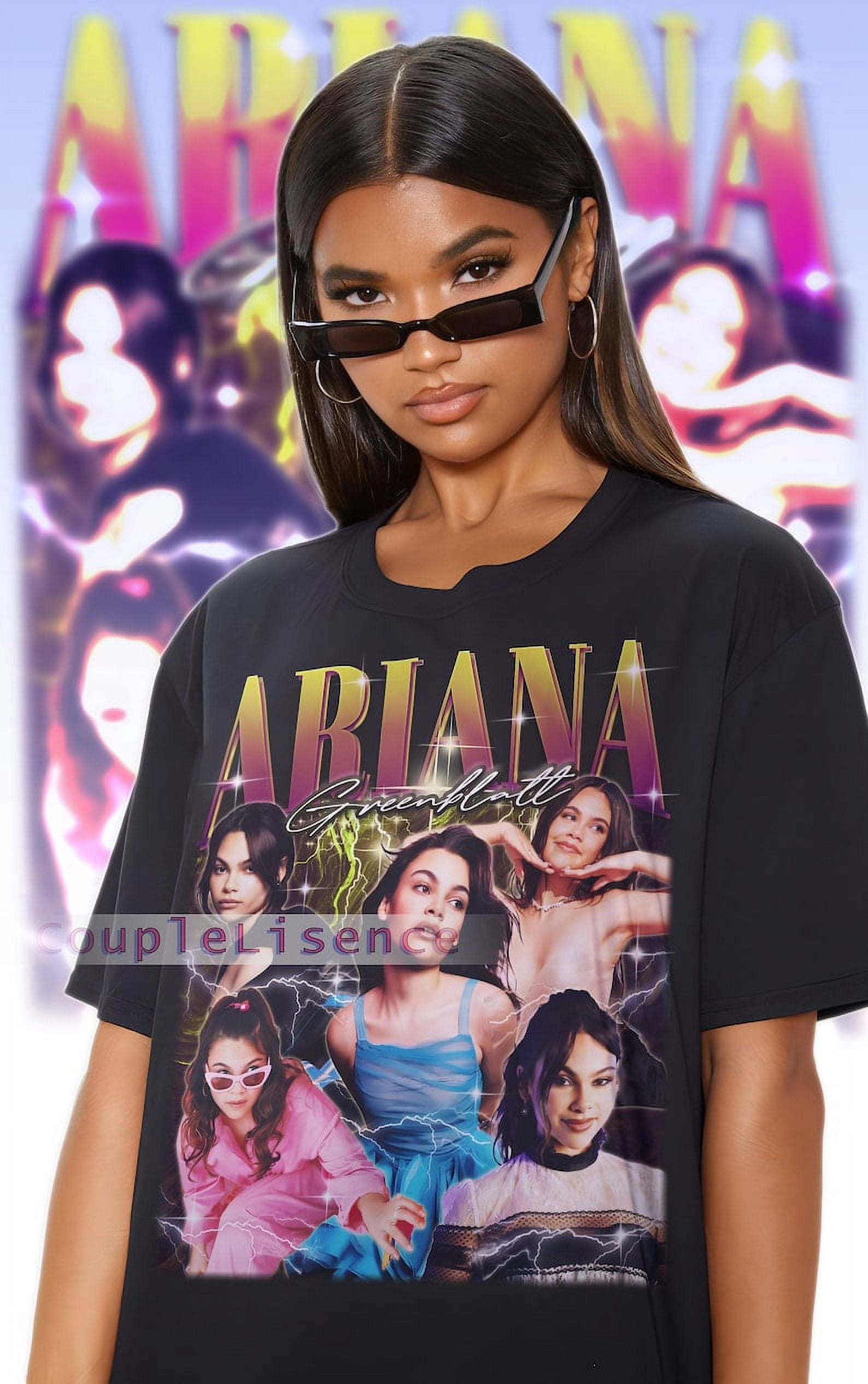 [BLACK] ACTRESS Ariana GREENBLATT Vintage Shirt | Greenblatt Fan Tees ...