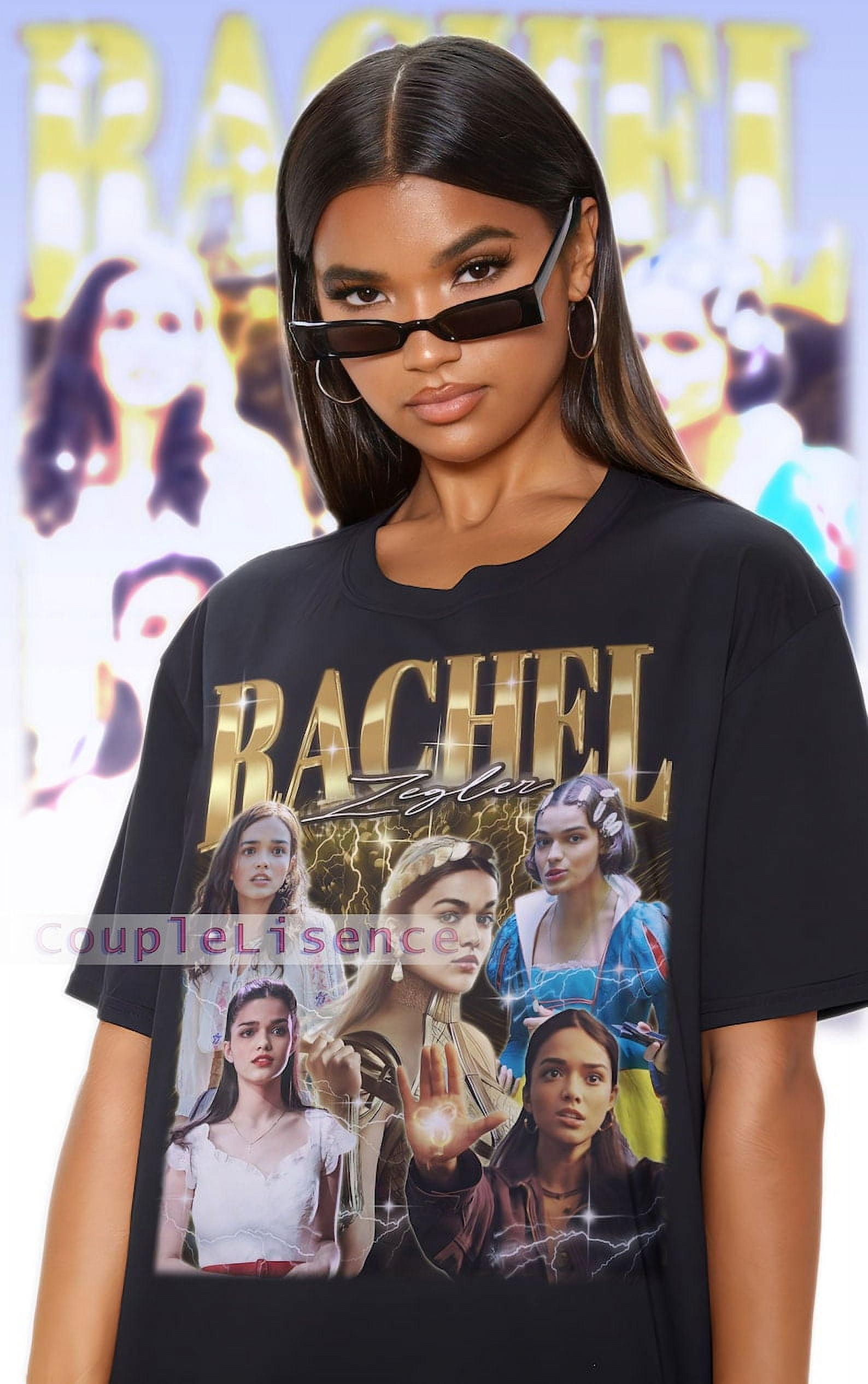 [BLACK] ACTRESS RACHEL ZEGLER Vintage | Rachel Zegler Homage Fan Tees ...