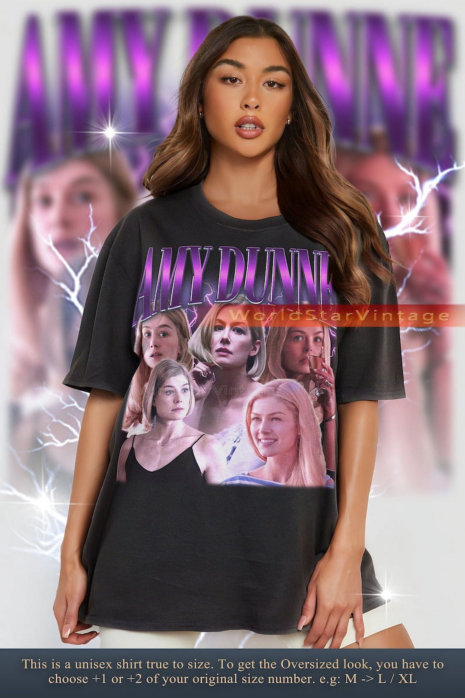 [BLACK] AMY DUNNE Vintage Shirt, Amy Dunne Homage Tshirt, Amy Dunne Fan ...