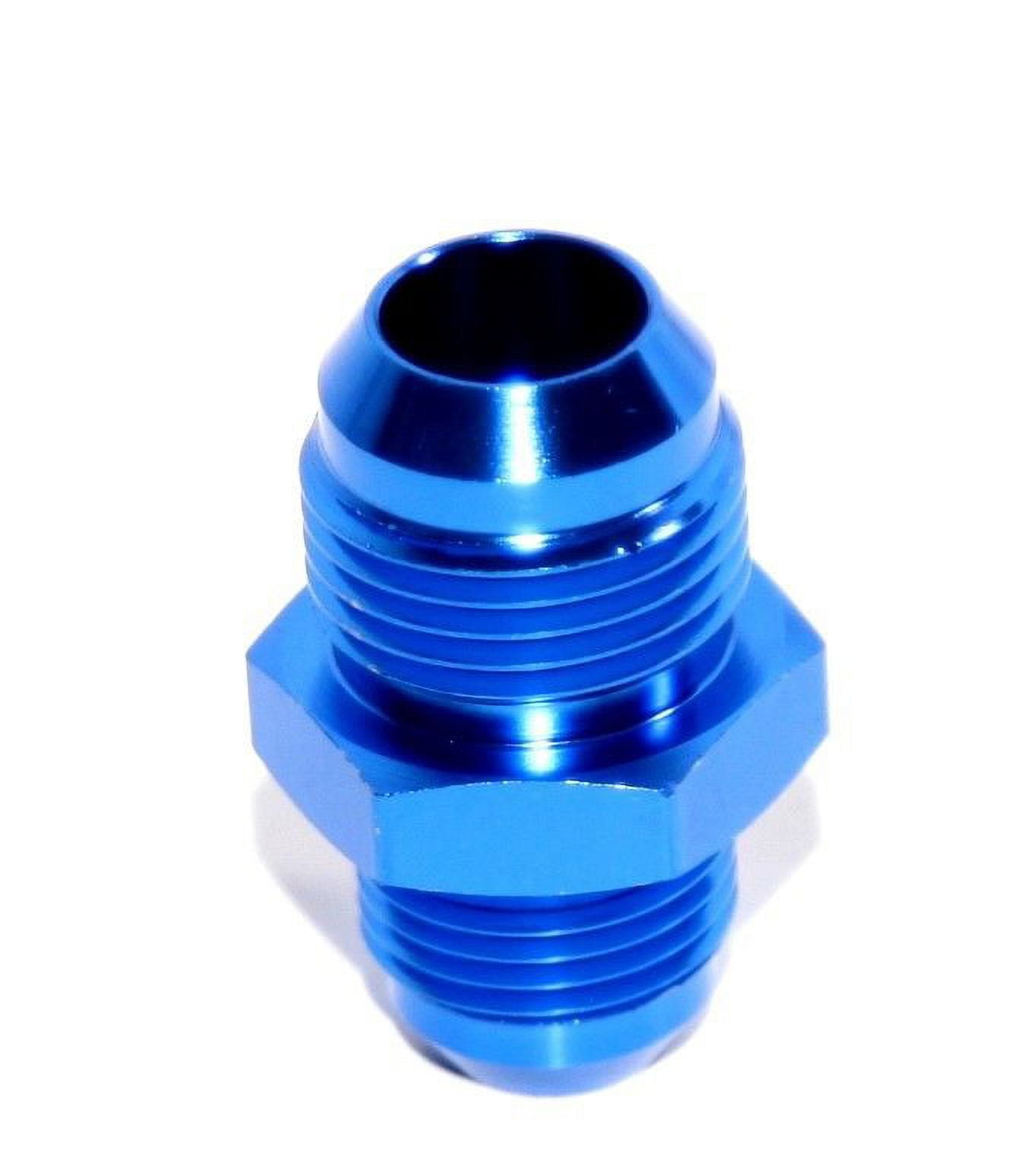 BLACK AN8 8AN TO AN10 Male Thread Straight Aluminum Anodized Fitting ...