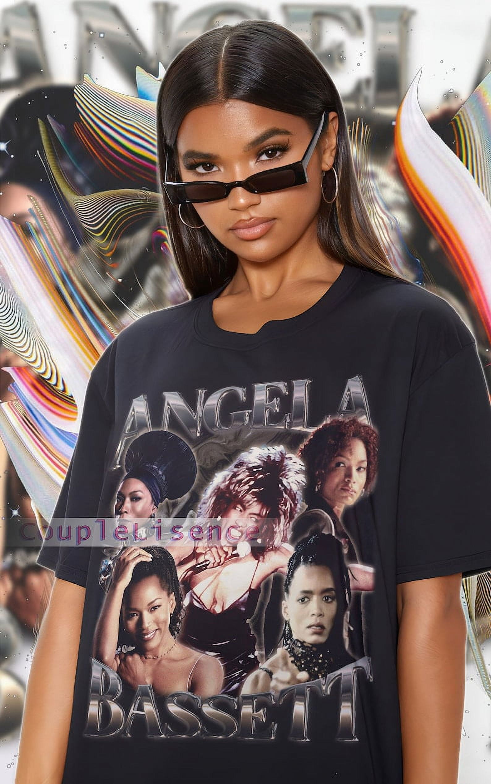 [BLACK] ANGELA BASSETT Vintage Shirt | Angela Bassett Homage Retro ...