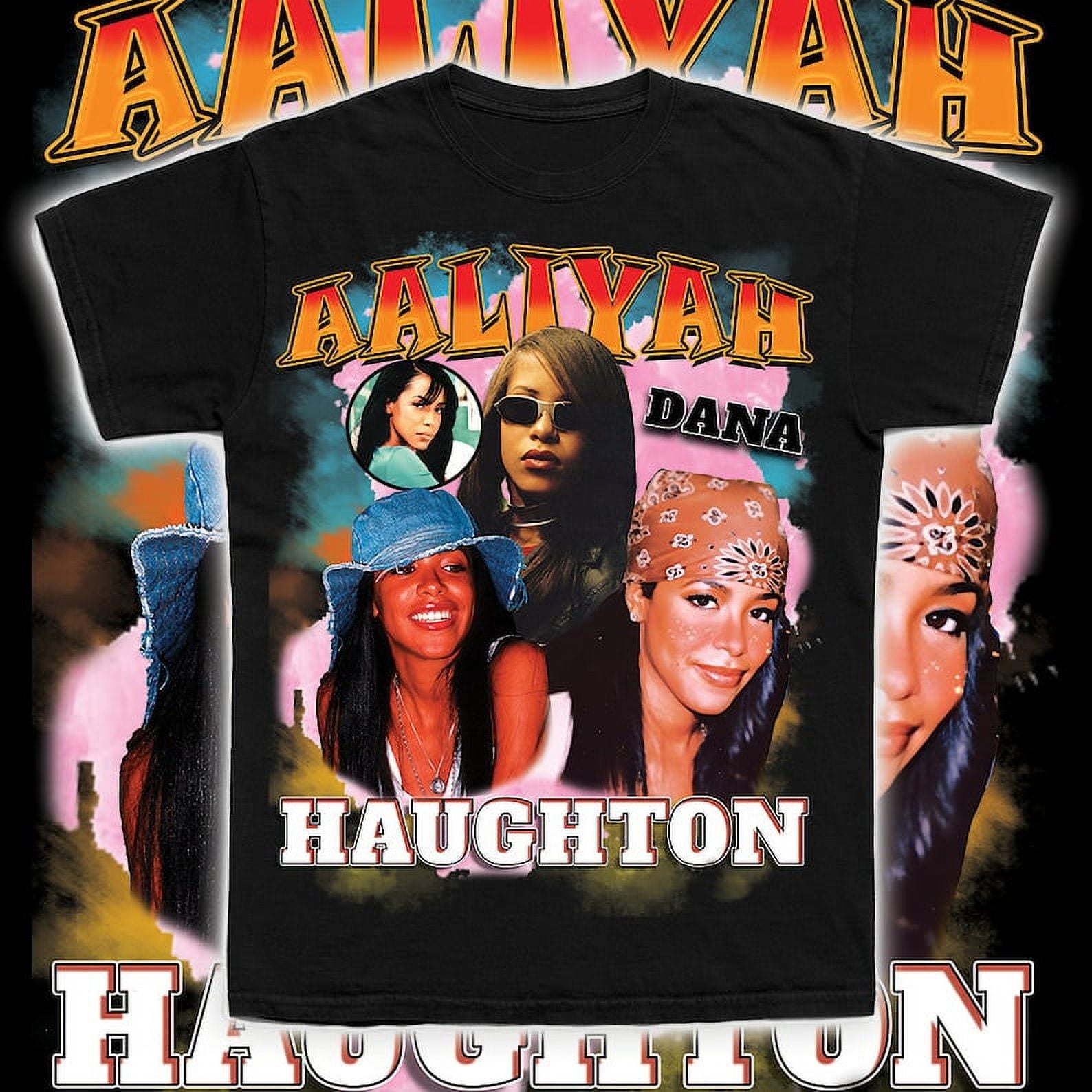 [BLACK] Aaliyah , T-shirt , bootleg tees , ready to print, printable ...