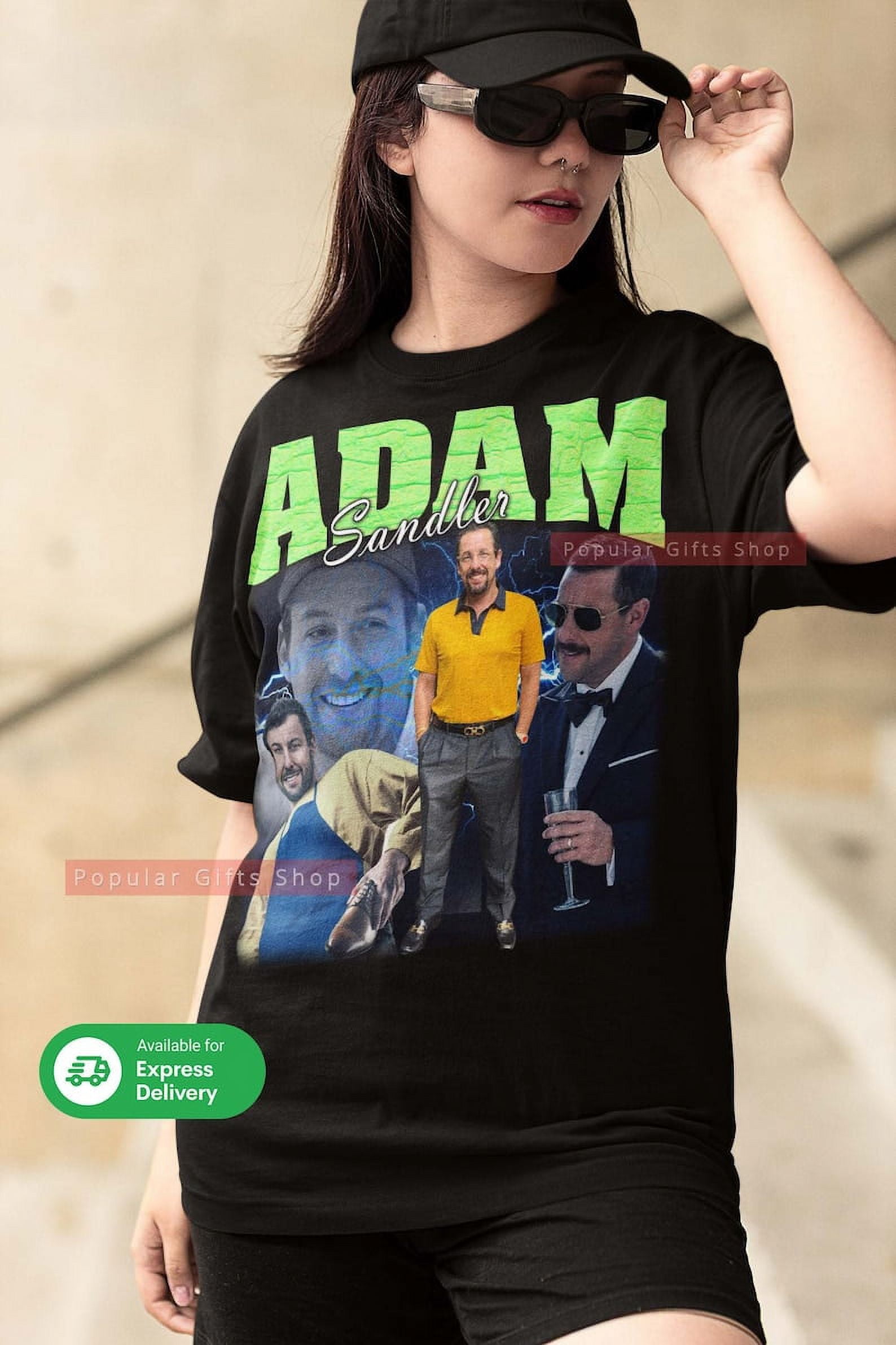 [BLACK] Adam Sandler Vintage Unisex Shirt - Walmart.com