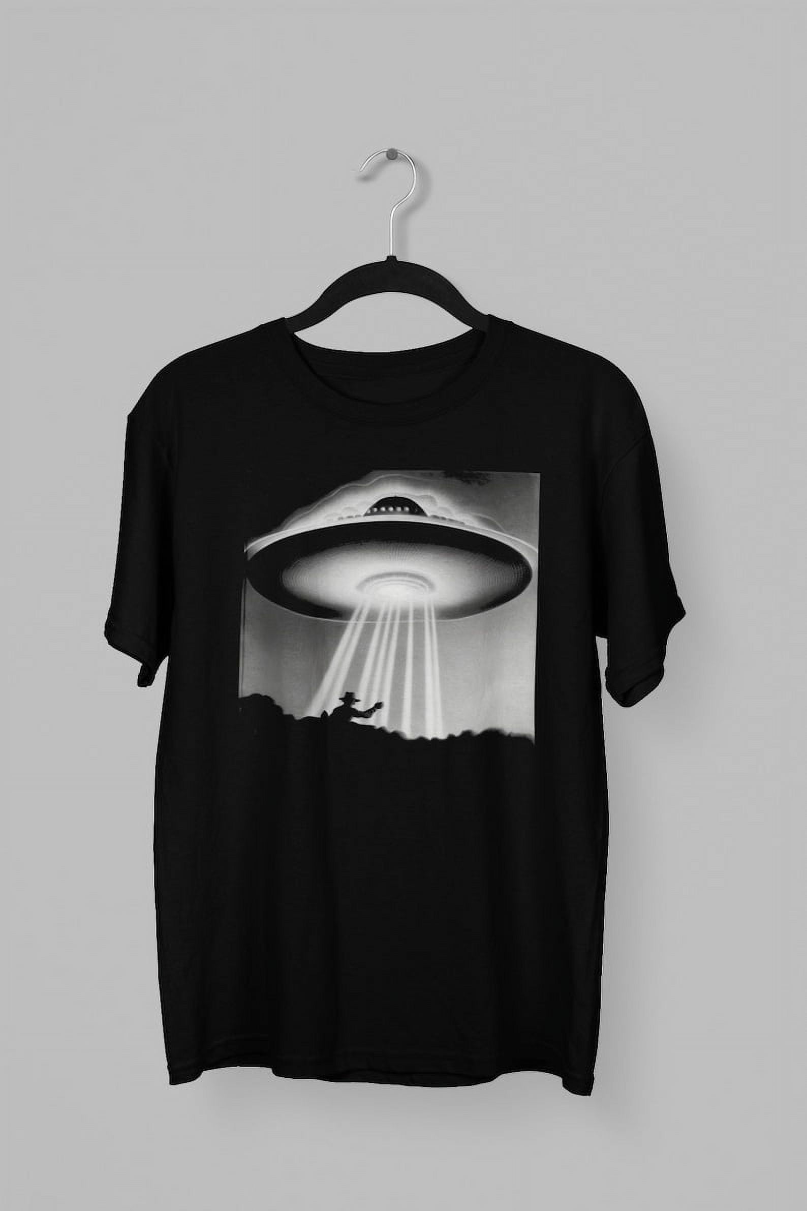 [BLACK] Alien Abduction Shirt | Punk Rock Tee | Goth Gothic T-shirt ...