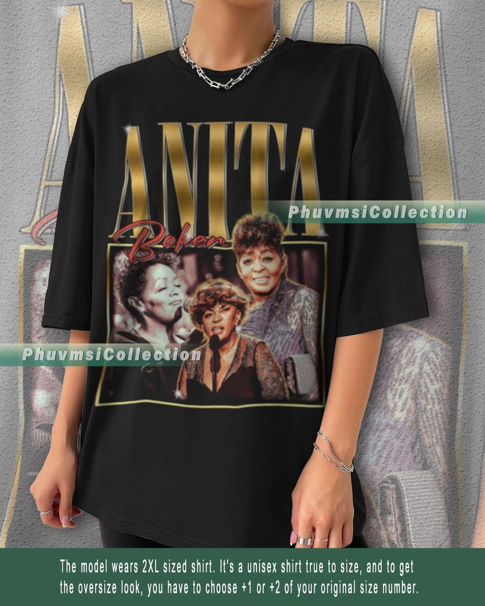 [BLACK] Anita Baker Singer Music Legend Character Pop Top Chart Vintage ...