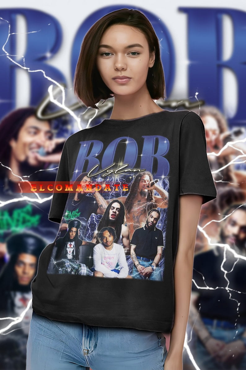 [BLACK] BOB VYLAN Vintage Shirt, Bob Vylan Homage Tshirt, Bob Vylan Fan ...