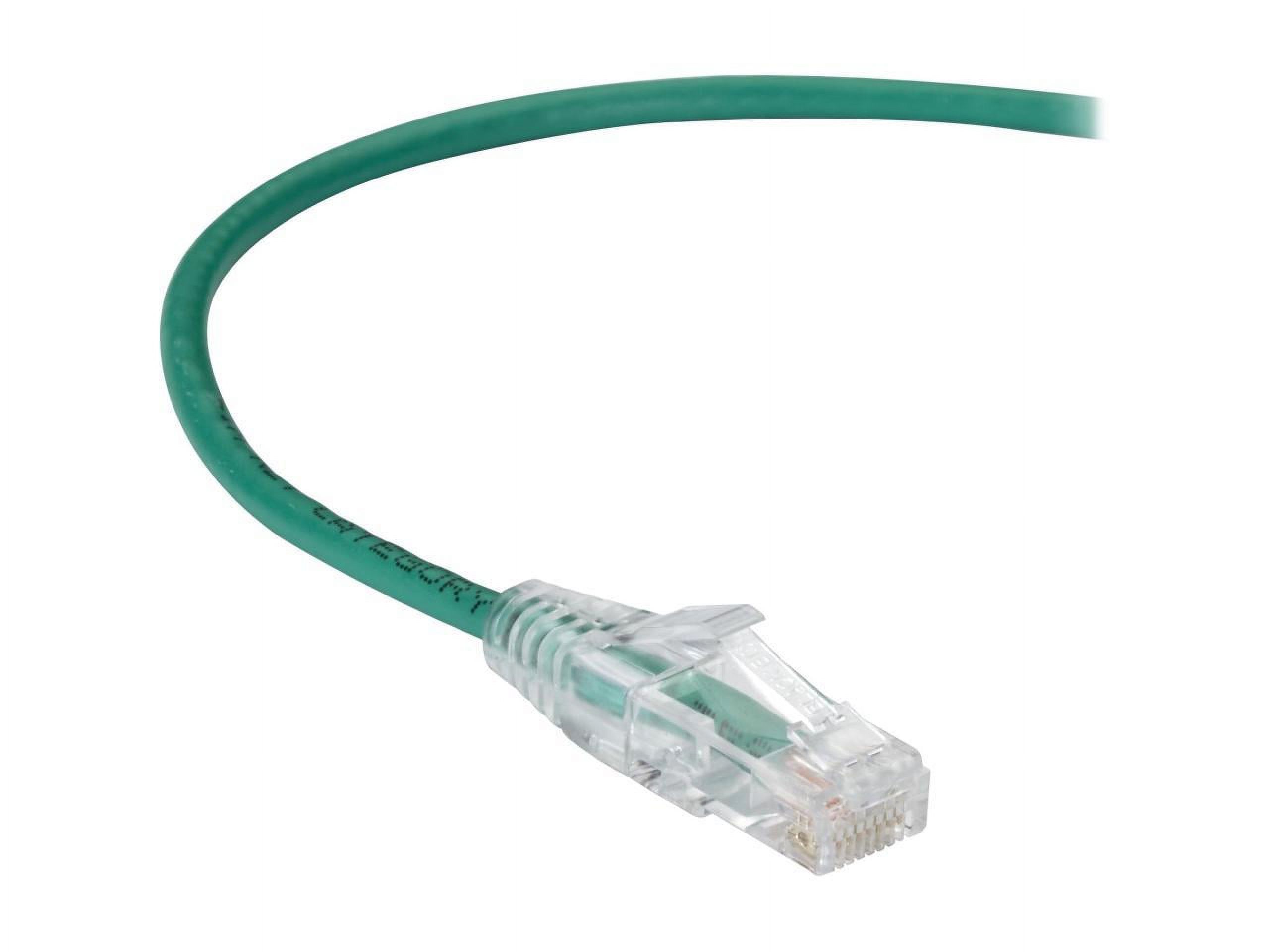 BLACK BOX C6APC28-GN-07 CAT6A 500-MHZ STRANDED ETHERNET PATCH CABLE ...