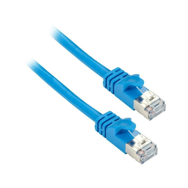 BLACK BOX CAT6APCS-007-BL CAT6A 500-MHZ SLIMLINE MOLDED SNAGLESS ...