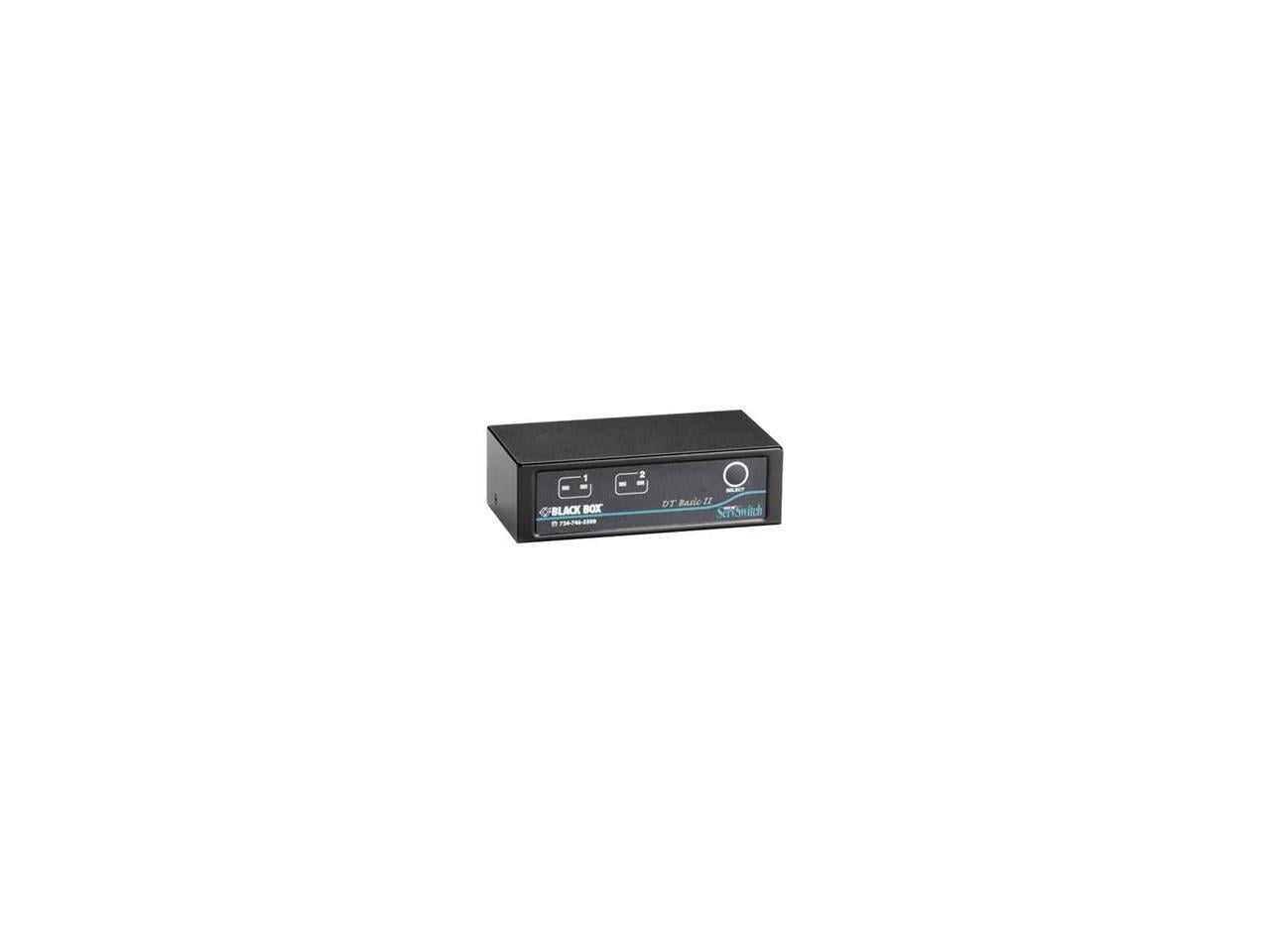 BLACK BOX CORPORATION KV7022A SERVSWITCH DT BASIC II, 2-PORT - Walmart.com