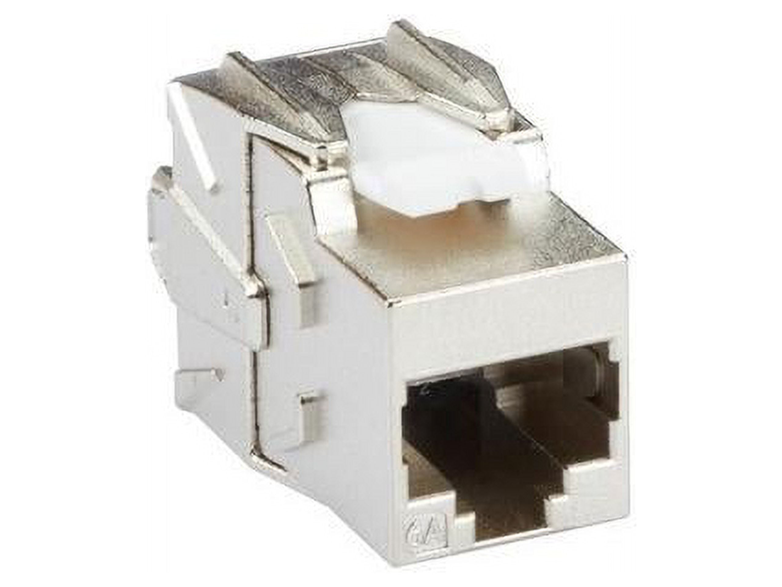 CAT6A JACK - SHIELDED, SILVER, TAA, 45 DAY STANDARD RETURN POLICY ...