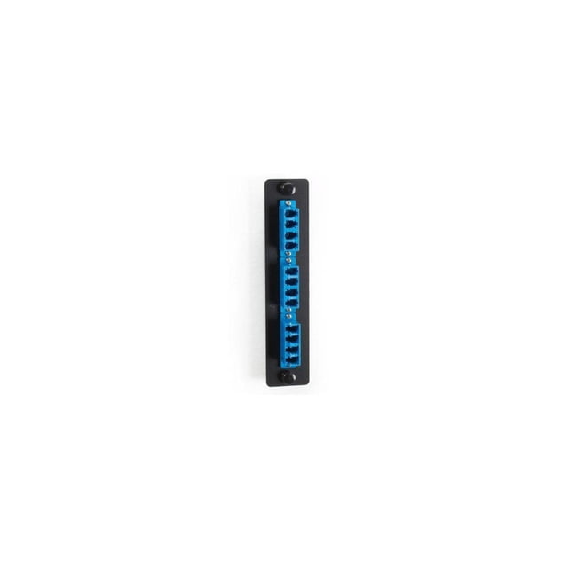 Black Box Standard Adapter Panel, (6) LC Duplex Pairs, Blue - Walmart ...