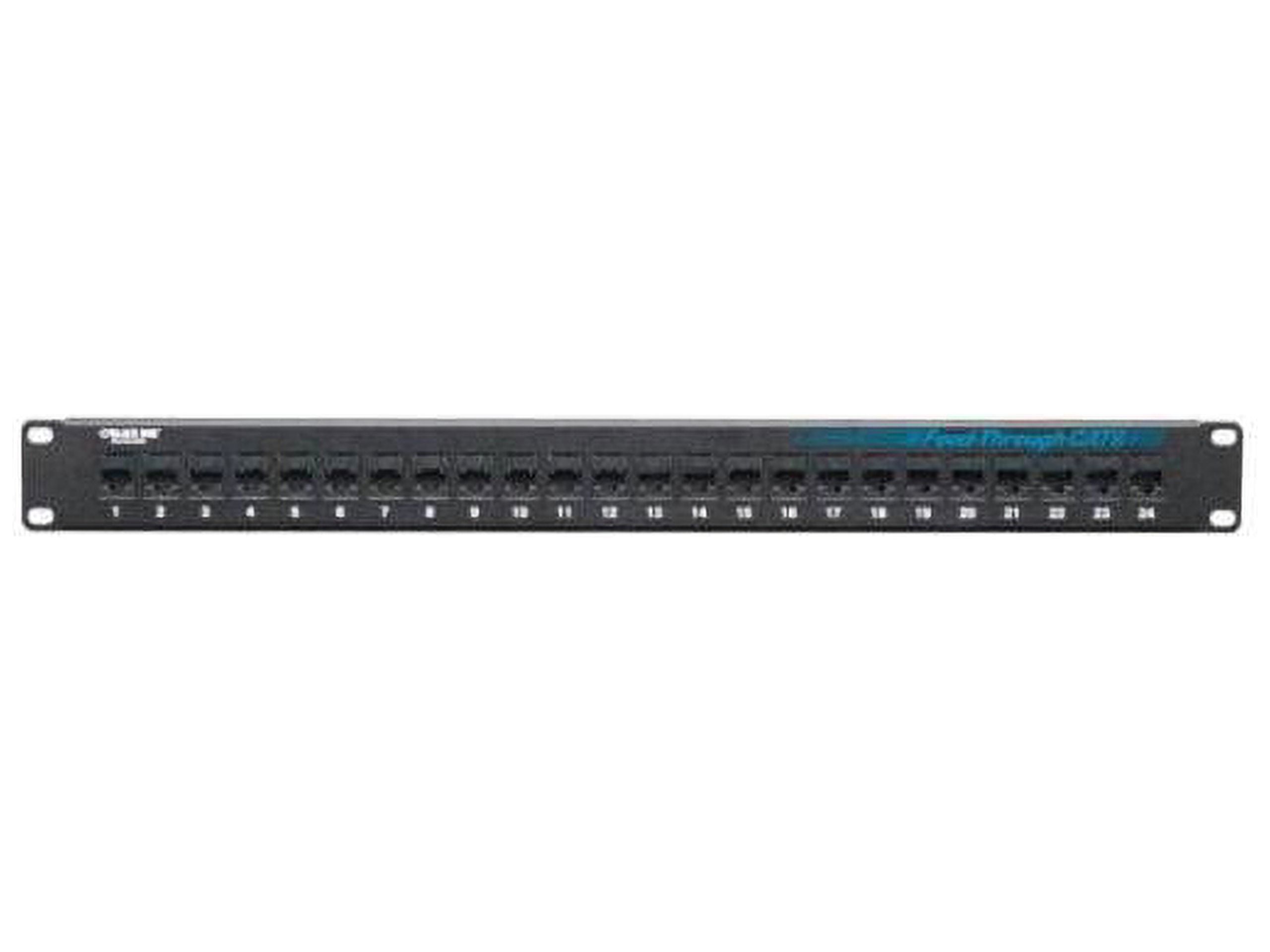 BLACK BOX JPM818A CAT6 FEED-THROUGH PATCH PANEL, UNSHIELDE - Walmart.com