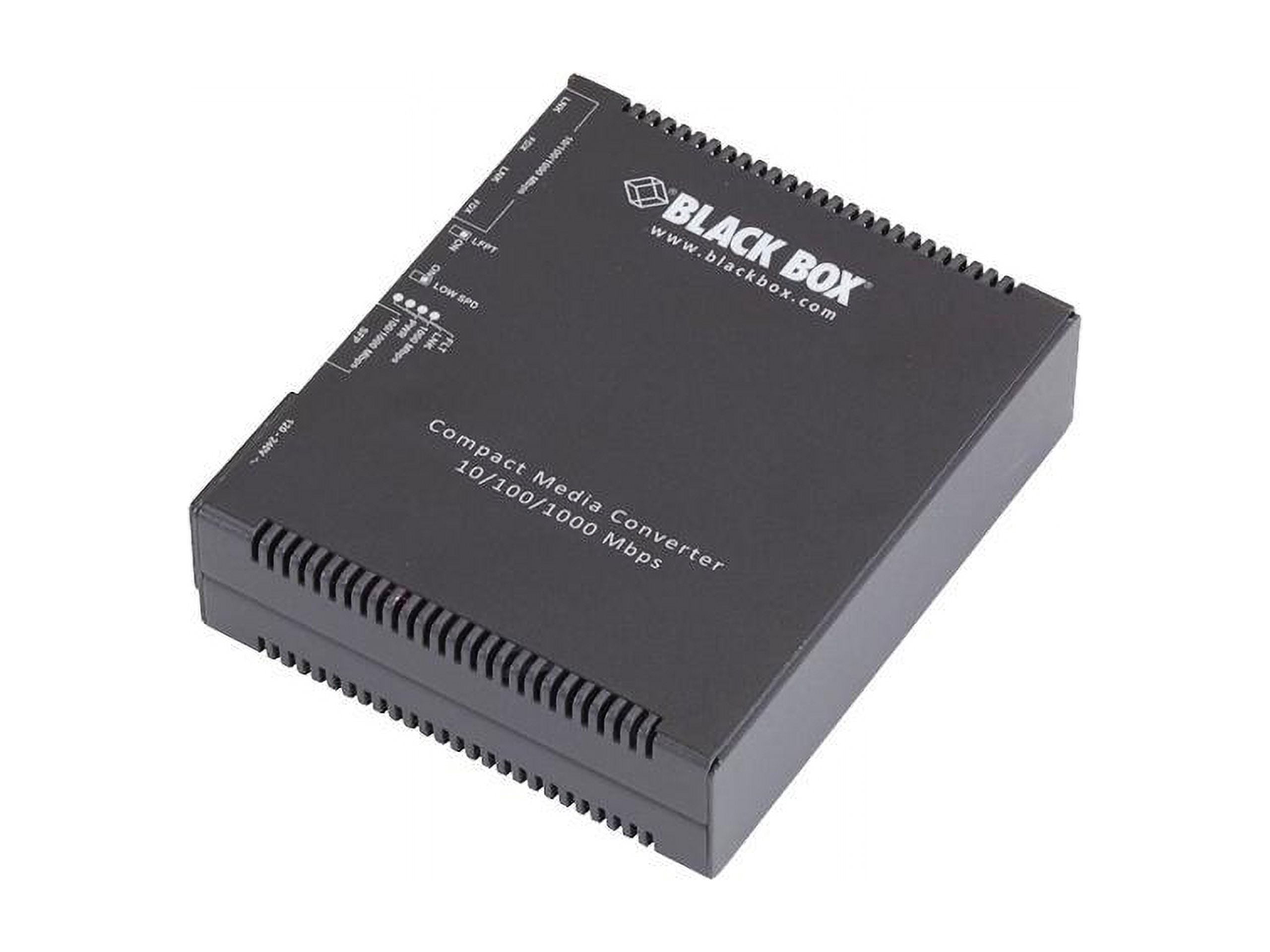 BLACK BOX LGC5150A GIGABIT ETHERNET (1000-MBPS) MEDIA CONVERTER - (2 ...