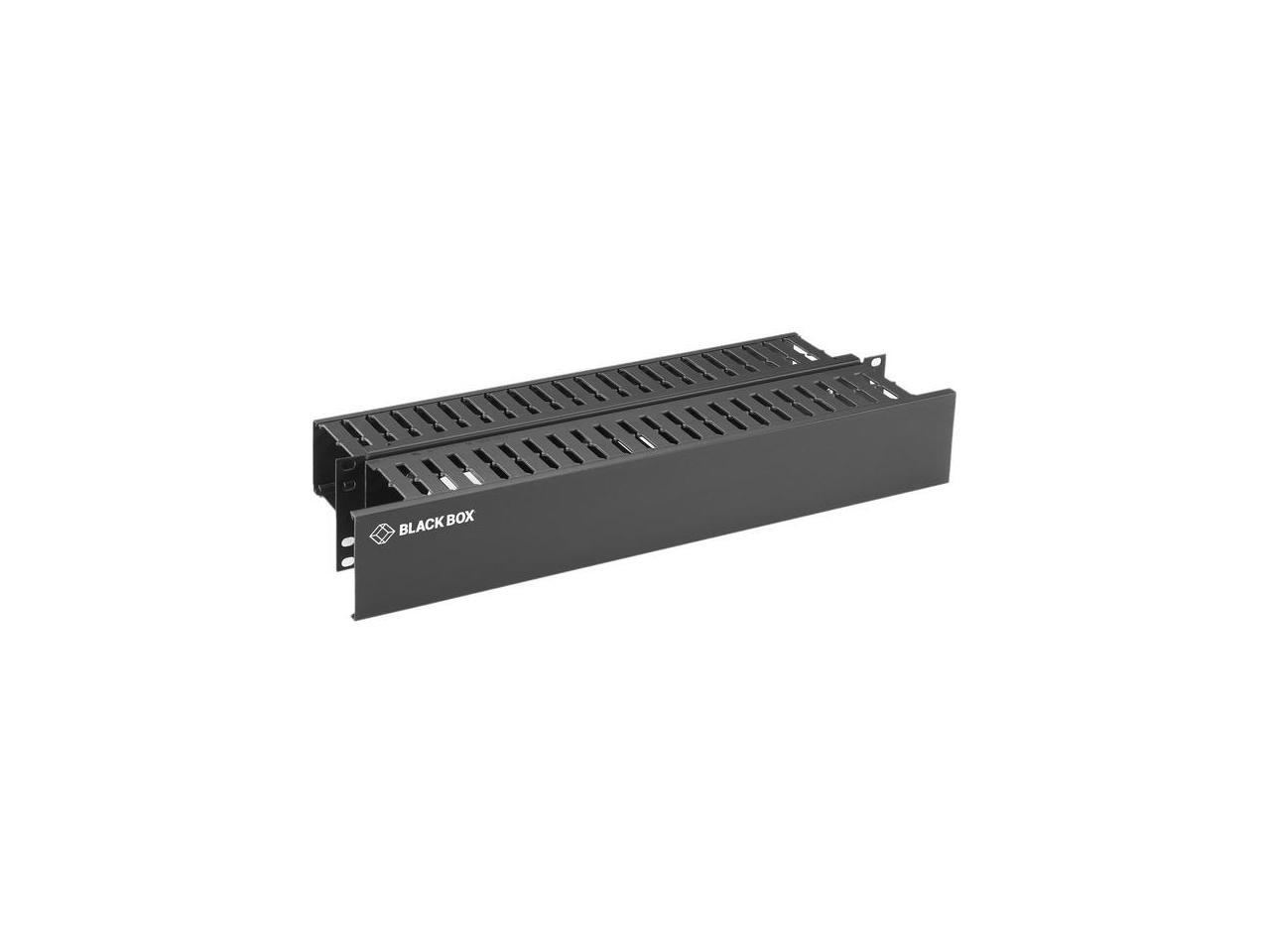 BLACK BOX RMT107A CABLE MANAGER - FINGER DUCT, RACKMOUNT, HORIZONTAL ...