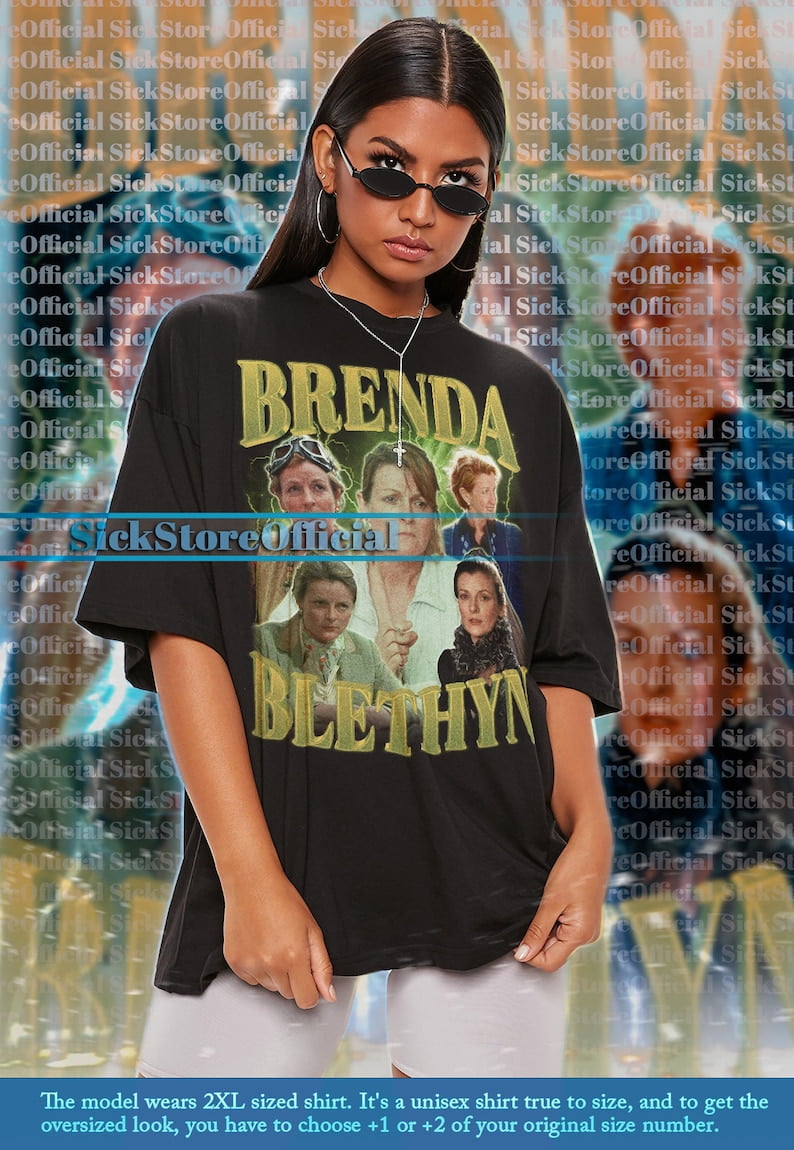 [BLACK] BRENDA BLETHYN Vintage Shirt, Brenda Blethyn Homage Tshirt ...