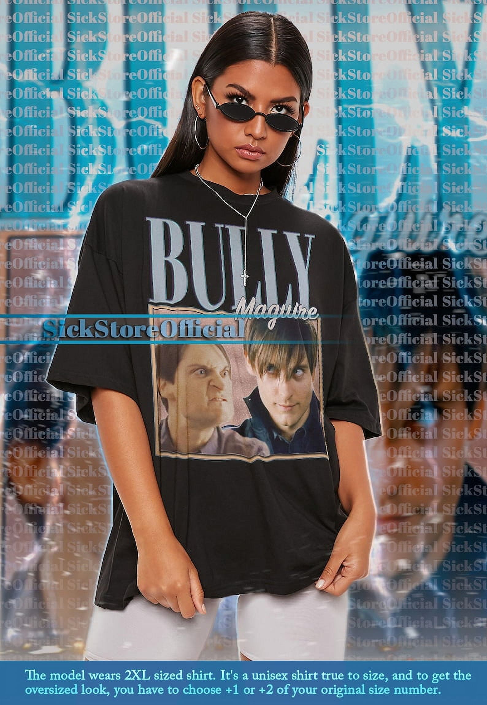 [BLACK] BULLY MAGUIRE Vintage Shirt, bully maguire Homage Tshirt, bully ...