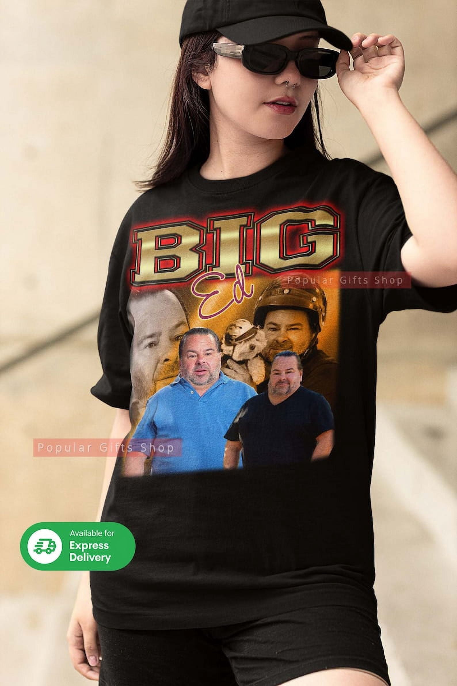 [BLACK] Big Ed Vintage Unisex Shirt, Vintage Big Ed TShirt Gift For Him ...