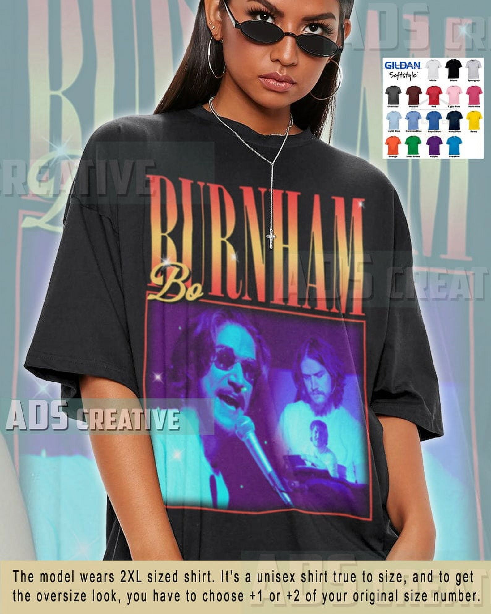 [BLACK] Bo Burnham Shirt - Walmart.com