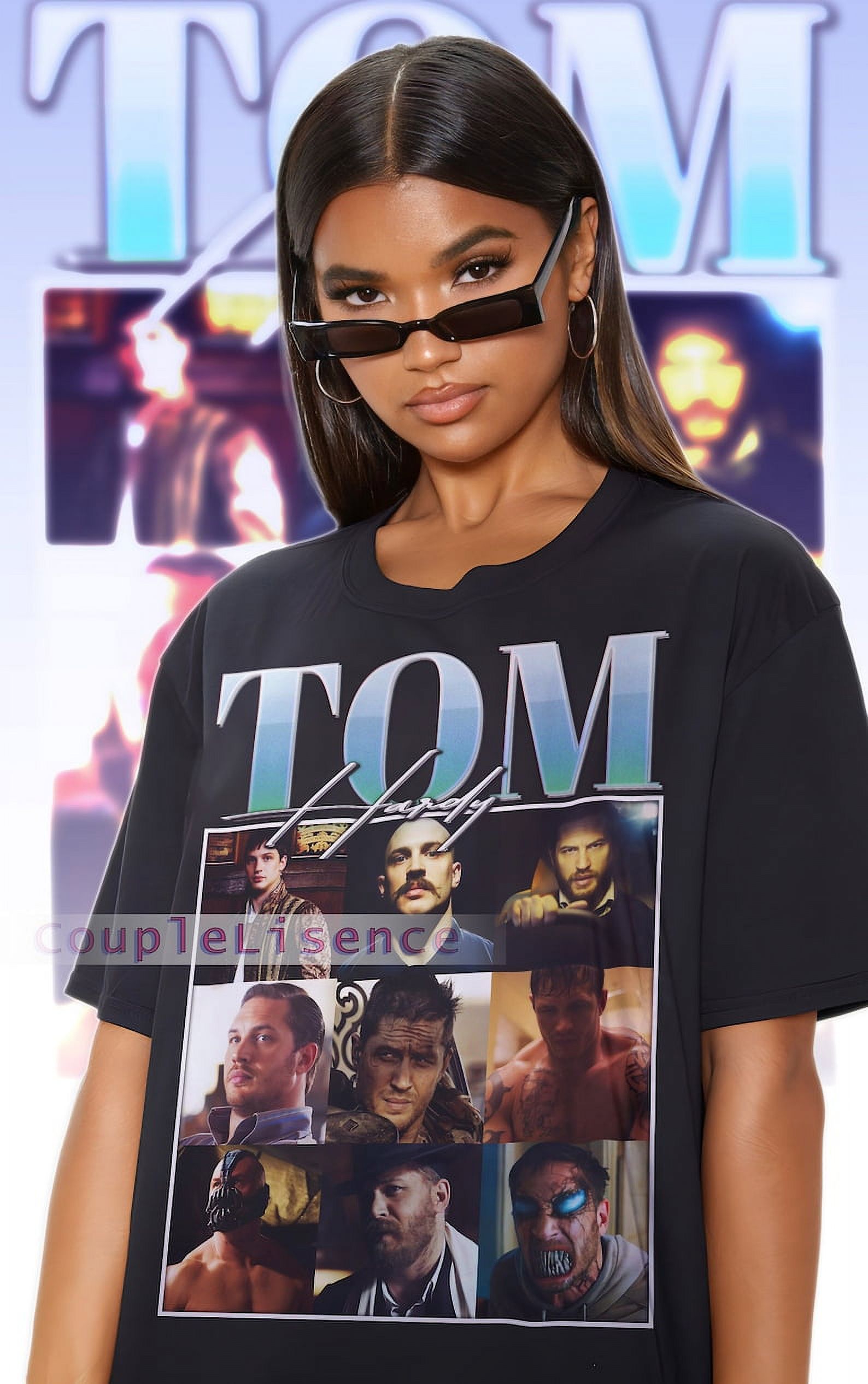 [BLACK] Bootleg TOM HARDY Vintage Shirt | Tom Hardy Homage Fan Tees ...