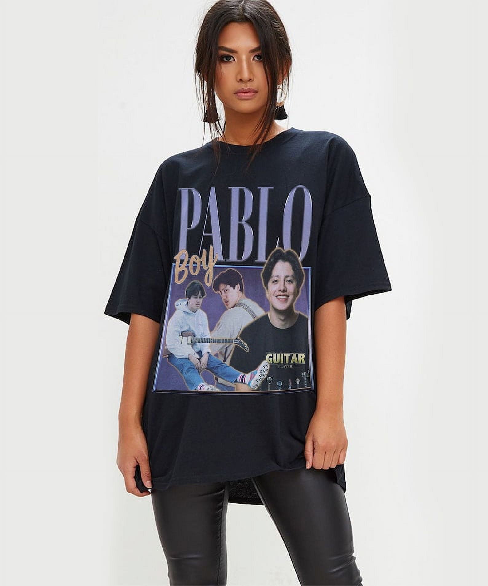 [BLACK] Boy Pablo Retro Shirt, Boy Pablo Homage Shirt - Walmart.com