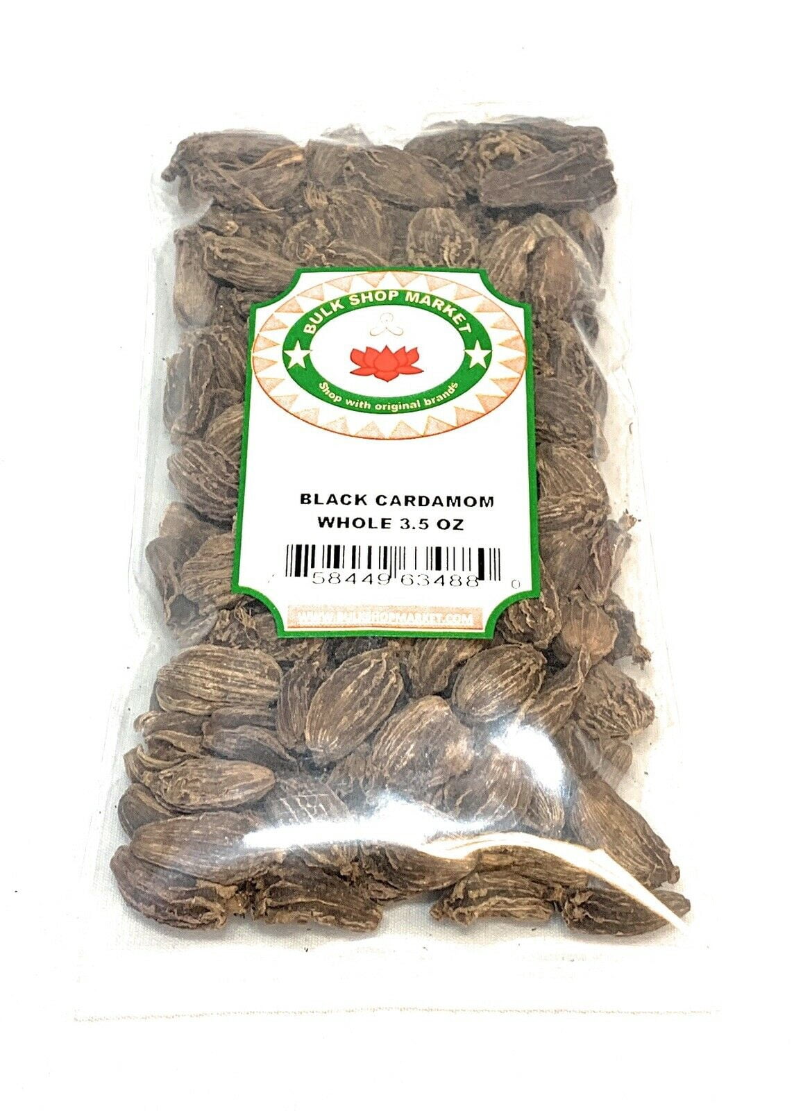 BULK SHOP MARKET Black Cardamom Whole, 3.5 Oz (100 GM), Aromatic Spice ...