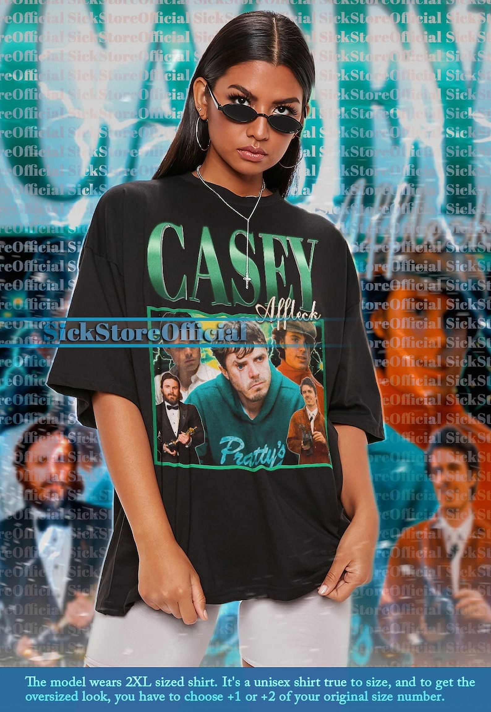 [BLACK] CASEY AFFLECK Vintage Shirt, Casey Affleck Homage Tshirt, Casey ...