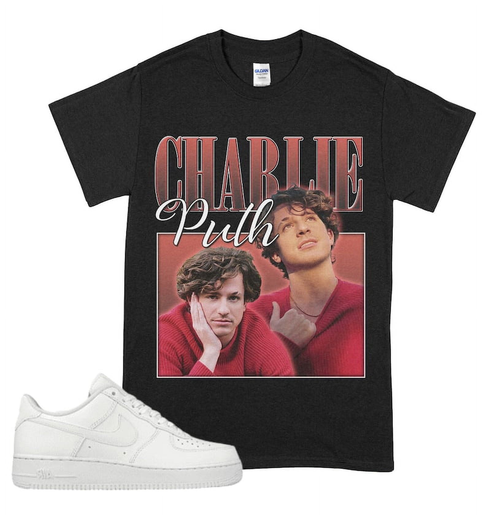 [BLACK] Charlie Puth Vintage T Shirt, Charlie Puth Shirt, Charlie Puth ...