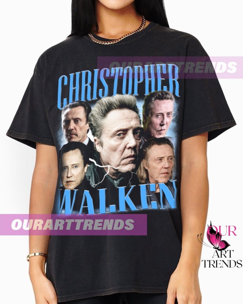 [BLACK] Christopher Walken Actor Movie Drama Television Series Fans ...