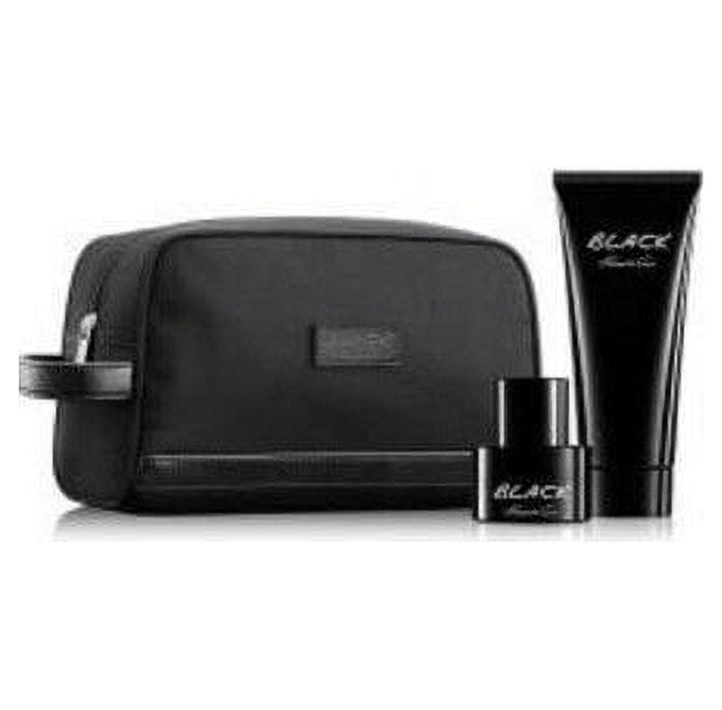 BLACK Cologne Gift Set 1.7 oz edt spray + 6.8 Hair & Body Wash Gel ...