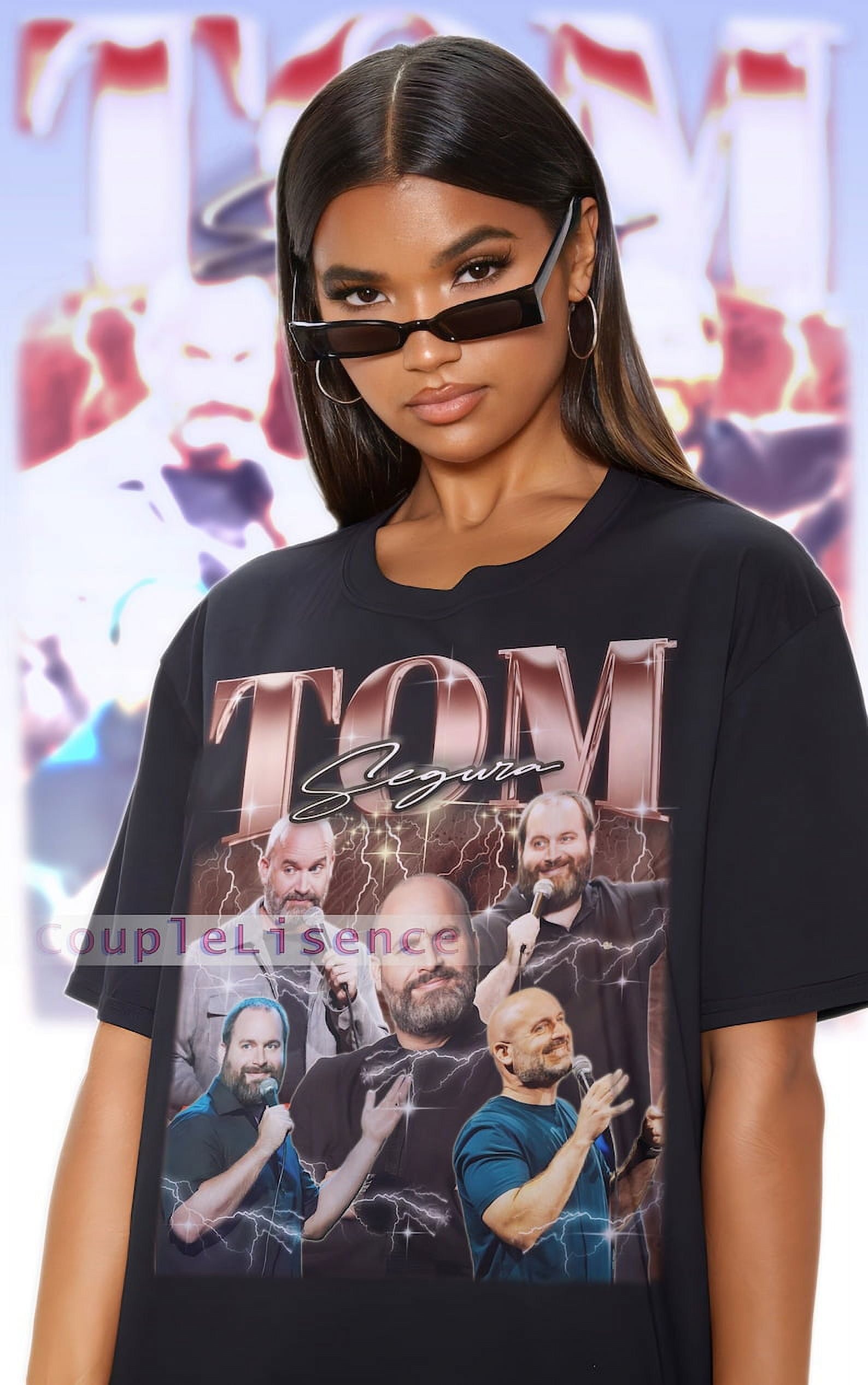 [BLACK] Comedian TOM SEGURA Vintage Shirt | Tom Segura Homage Fan Tees ...
