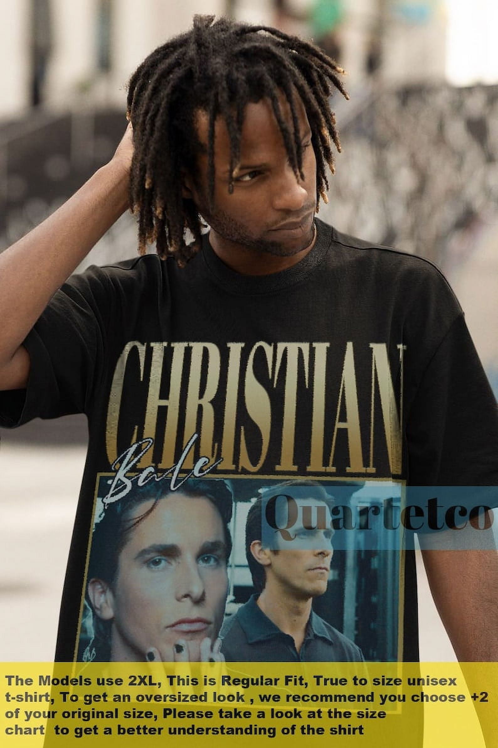 [BLACK] Cristian Bale , Cristian Bale Shirt , Cristian Bale T shirt ...
