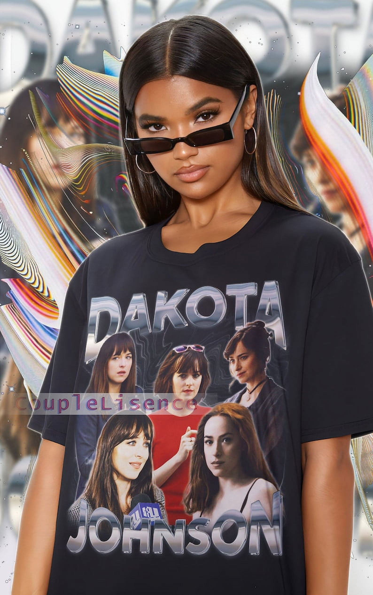 [BLACK] DAKOTA JOHNSON Vintage Shirt | Dakota Johnson Homage Retro ...