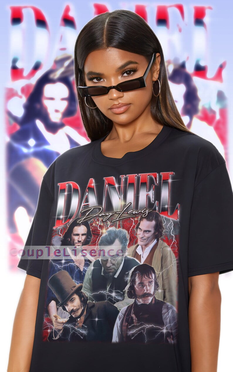 [BLACK] DANIEL DAY-LEWIS Vintage | Daniel Lewis Fan Tees | Daniel Lewis ...