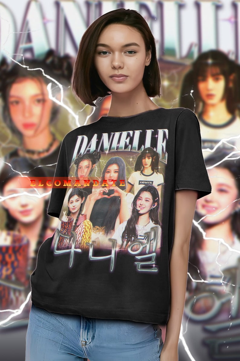 [BLACK] DANIELLE NEWJEANS Vintage Shirt, Danielle Newjeans Homage ...