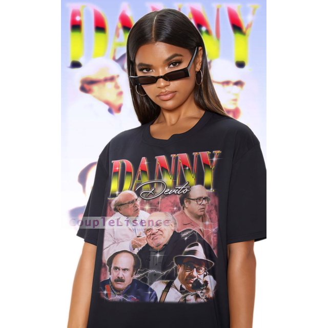 [BLACK] DANNY DEVITO Shirt | Danny DeVito Fan Tees | Danny DeVito Retro ...