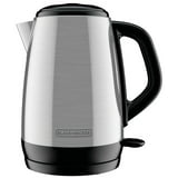 Farberware Stainless Steel 1.7 Liter Electric Tea Kettle, Silver ...