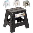 BLACK+DECKER Carbon Fiberglass Folding Step Stool with Carry Handle ...