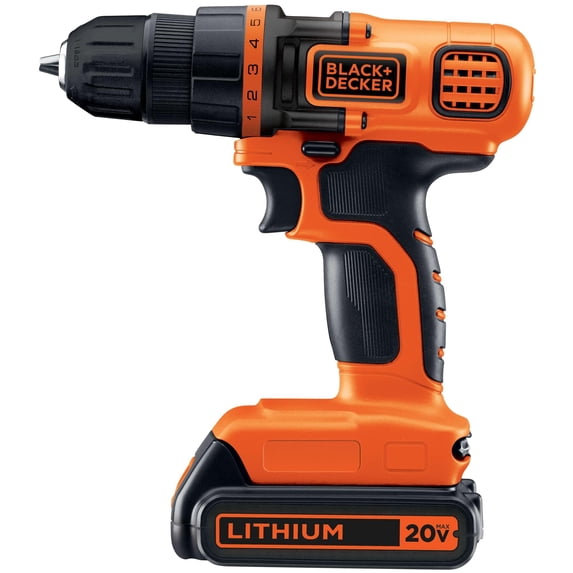 BLACK+DECKER 20V MAX Cordless Drill and Driver, 3/8 Inch, With LED Work ...