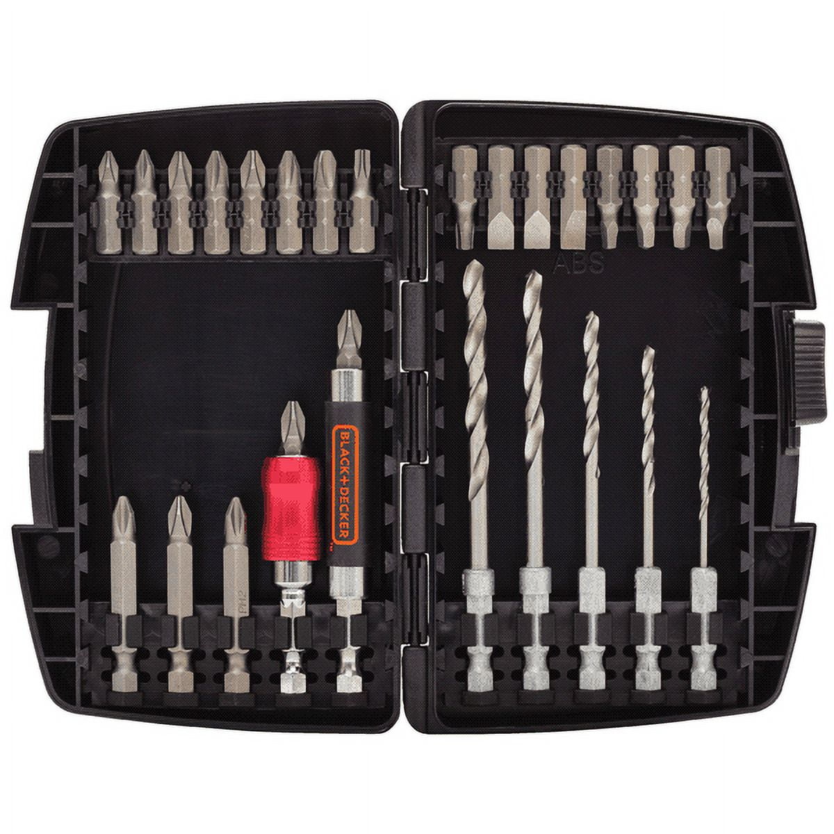 BLACK+DECKER 28-Piece Quick Connect Screwdriver Set - Walmart.com