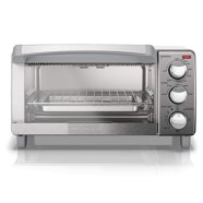 BLACK+DECKER 4-Slice Toaster Oven, Stainless Steel, TO1705SB - Walmart.com