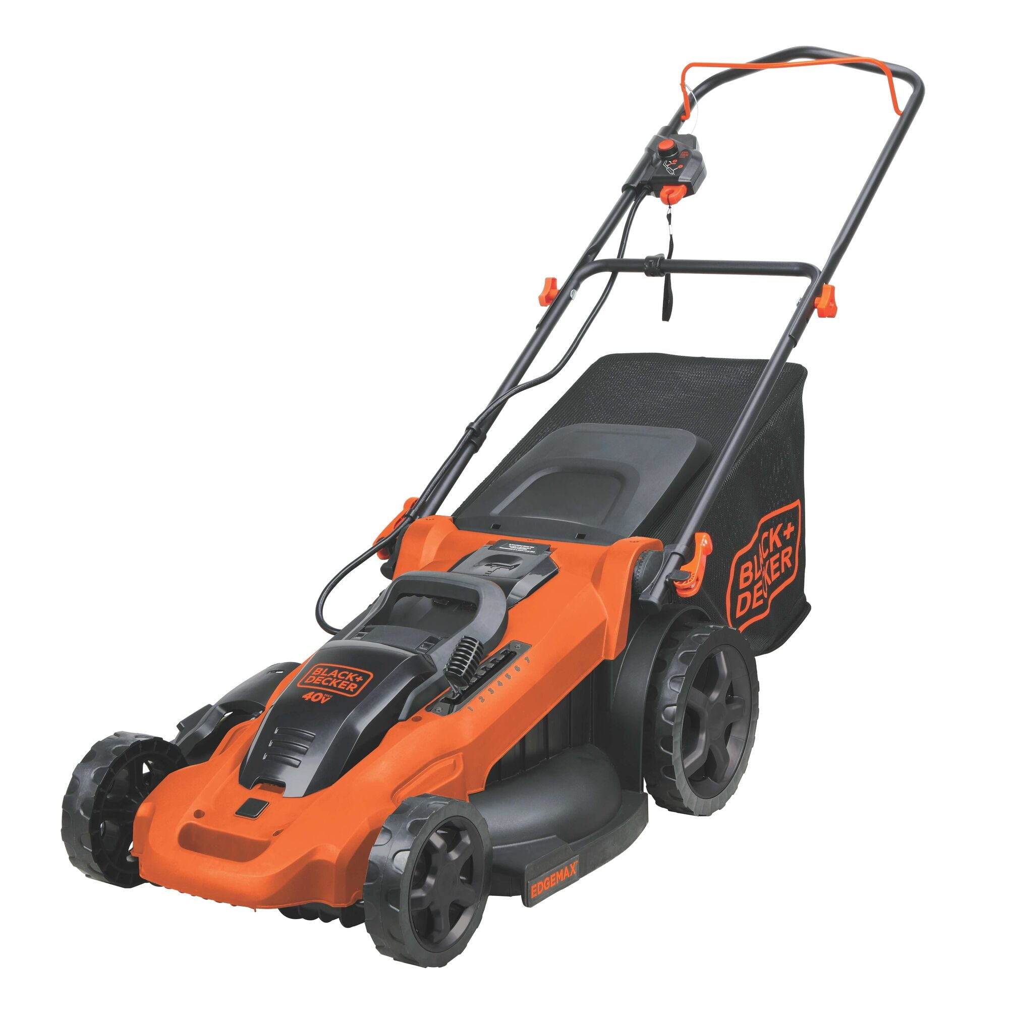 BLACK DECKER Electric Push Powered 40V MAX Cordless Lawn Mower Battery Charger Included CM2043C Walmart