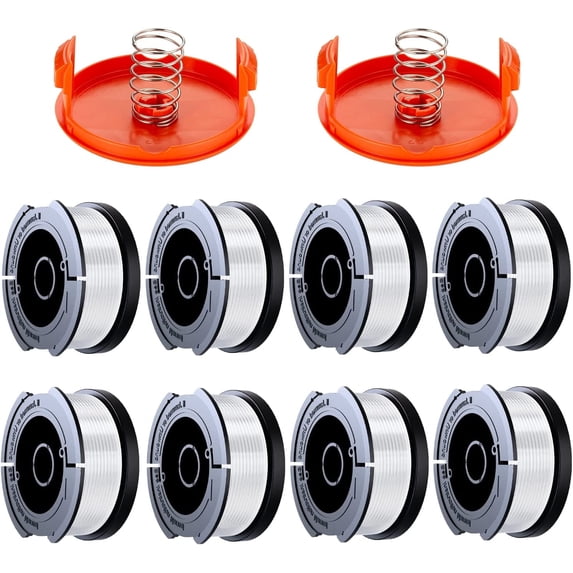 BLACK+DECKER 10 Pack 240ft AF-100 Autofeed String Trimmer Replacement ...